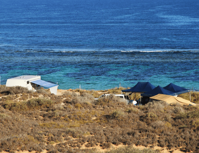 Gnaraloo Station - 3 Mile Camp , Campsite at | Book at Campedia.com.au