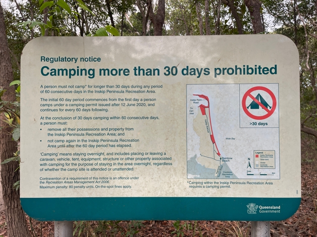 Pelican Bay Campground - Inskip Peninsula Recreation Area, Campsite at ...