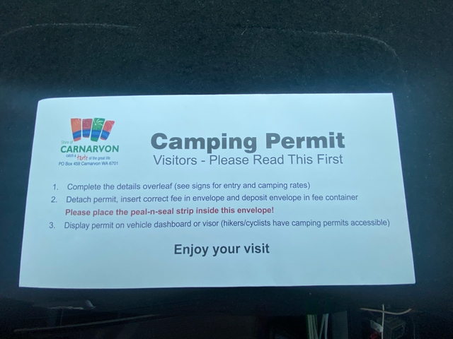 Pt Quobba Blowholes Campground Payment Information, Information Centre ...